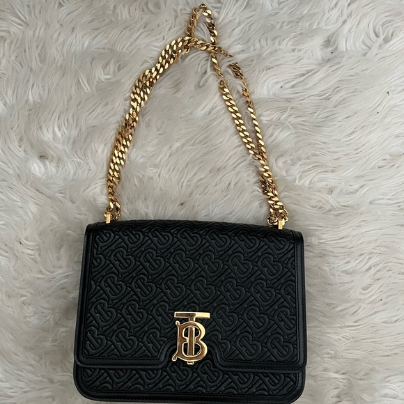 Burberry | Bags | Burberry Calfskin Embossed Monogram Purse | Poshmark
